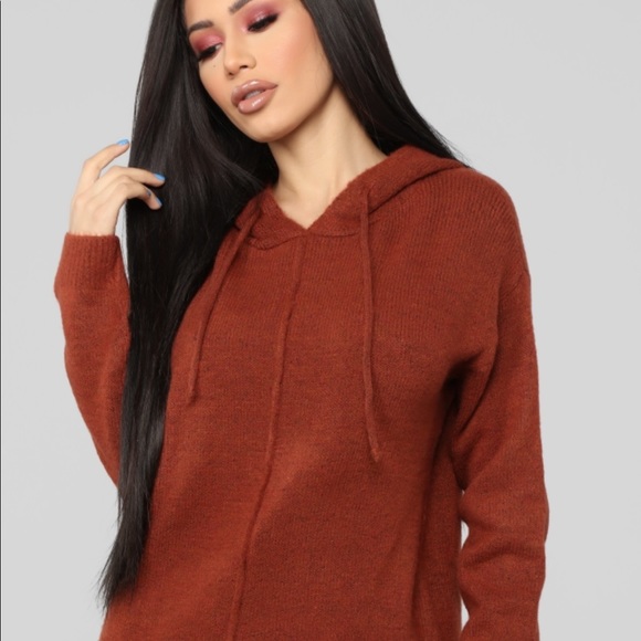 Fashion Nova | Sweaters | Fashion Nova Rust Color Sweater | Poshmark